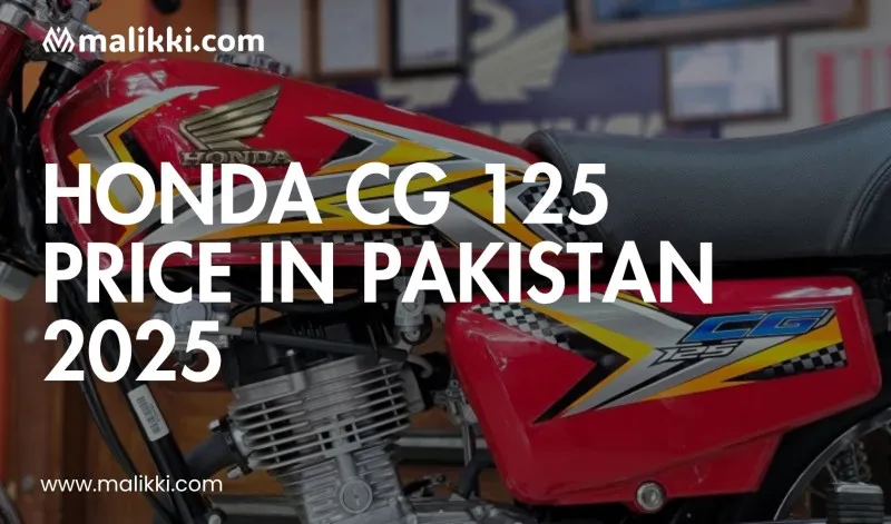 Honda CG 125 Price in Pakistan 2025 | Malikki.com